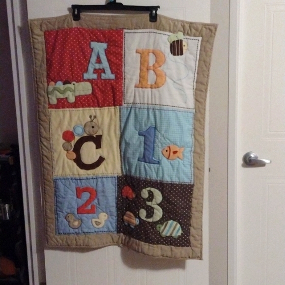 Circo | Other | Circo Abc Baby Quilt 39 2 Inches X 31 Inches | Poshmark